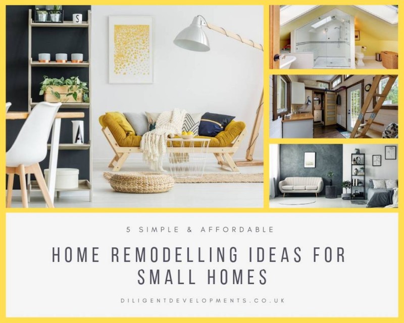 5 Stunning Simple Cheap Remodelling Ideas For Small Homes - Design