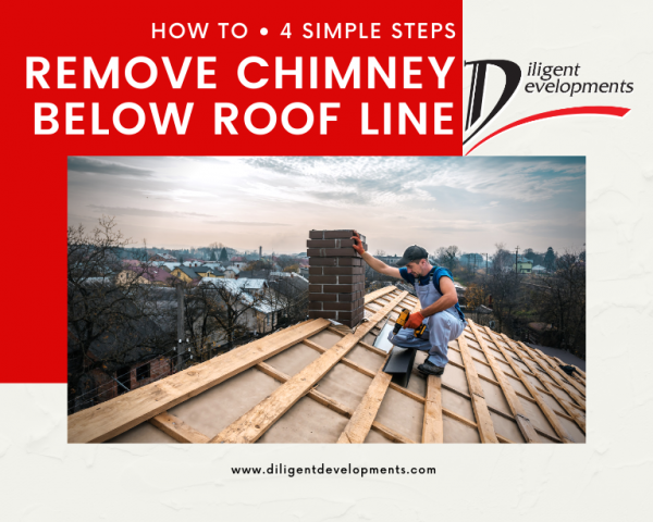 How to Remove Chimney Below Roof Line in 4 Simple Steps